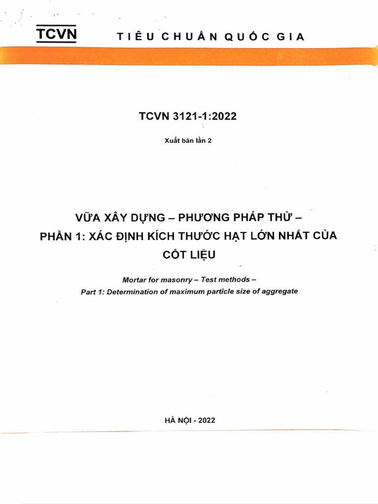 TCVN 3121-1 - 2022 | PDF