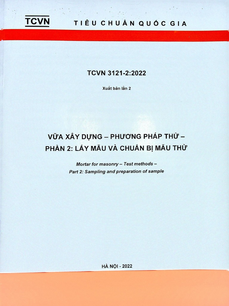 TCVN 3121-2 - 2022 | PDF