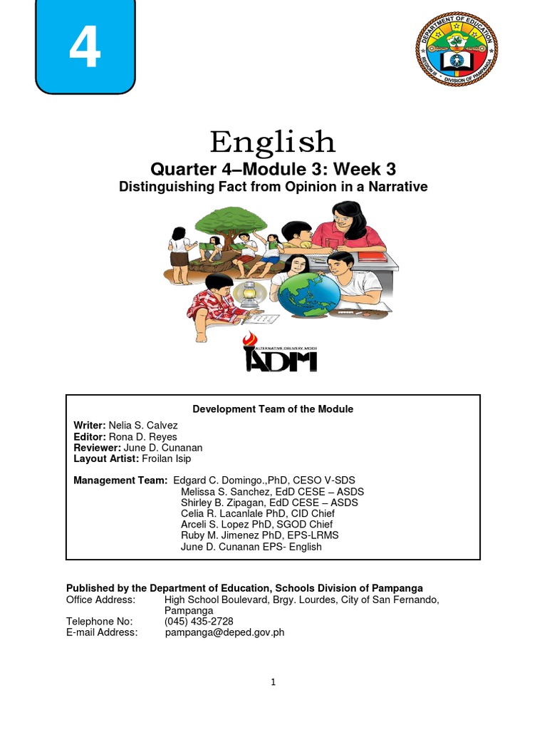 Eng4 Q4 Week3 14p | PDF | Butterfly | Insects