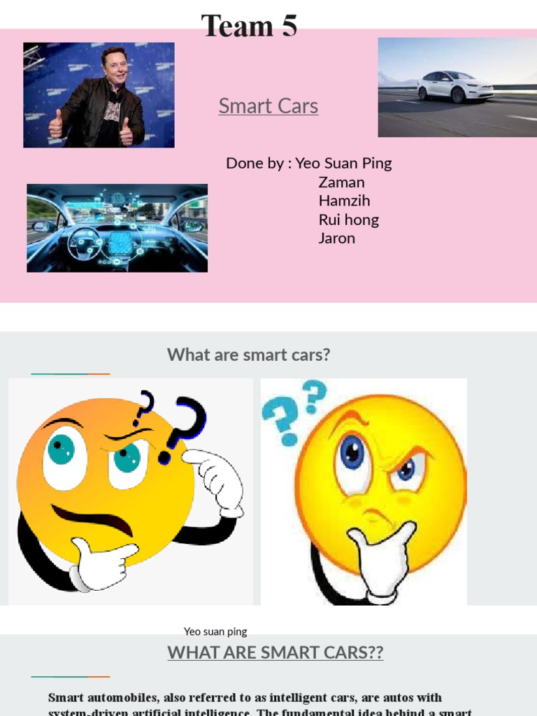 Presentation IoT | PDF | Car | Computing