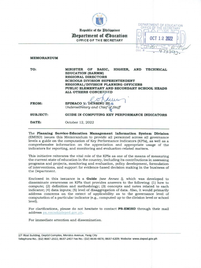 2022 Guide in Computing Key Performance Indicators | PDF