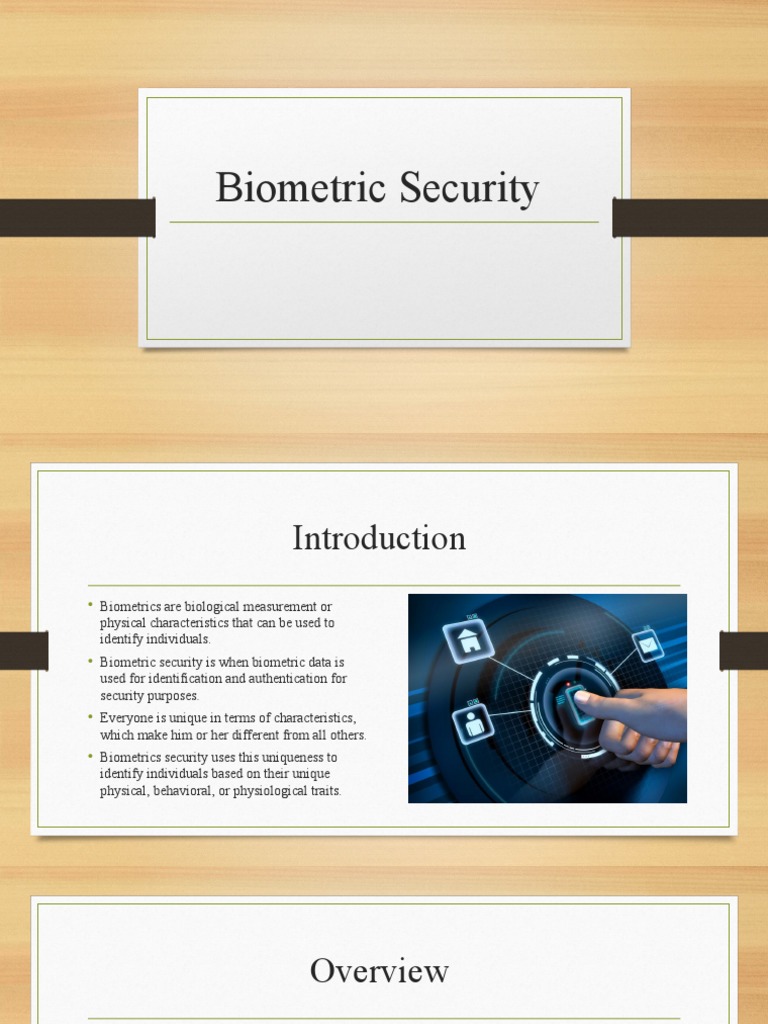 Biometric Security | PDF | Biometrics | Authentication