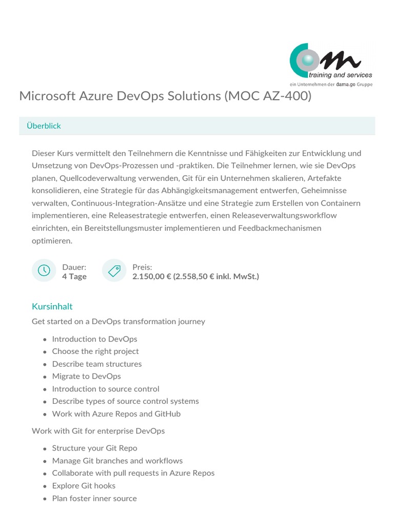 Az 400 | PDF | Microsoft Azure | Software Development Process