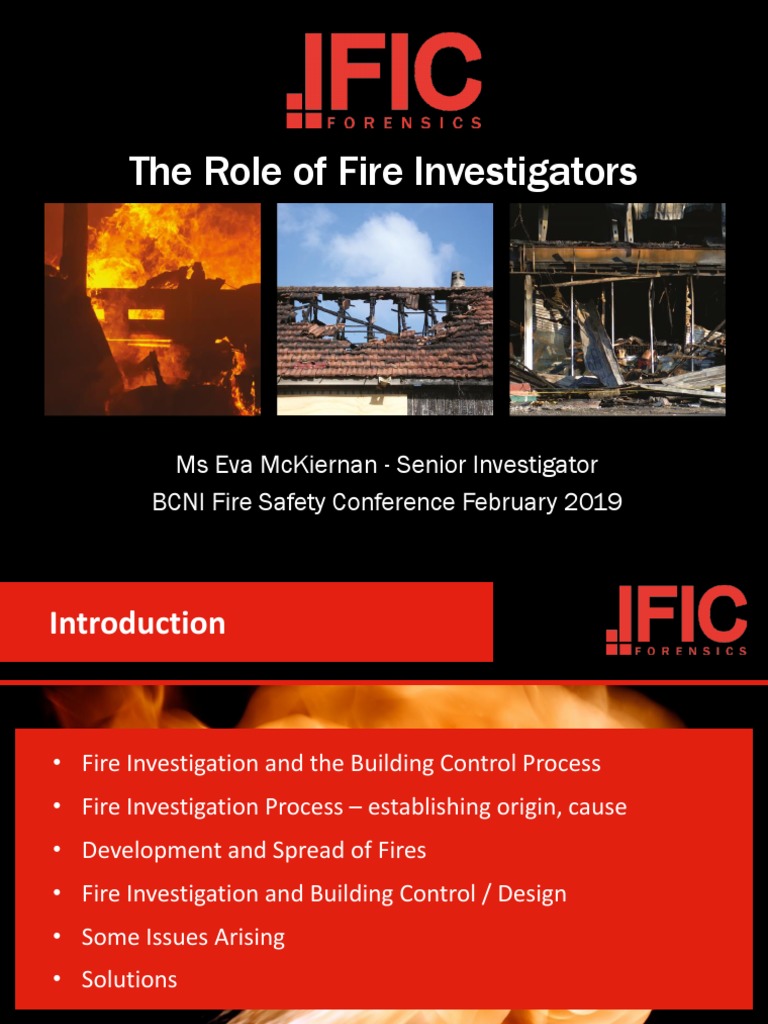 Fire Investigation in Building Control | PDF | Fires | Building Engineering