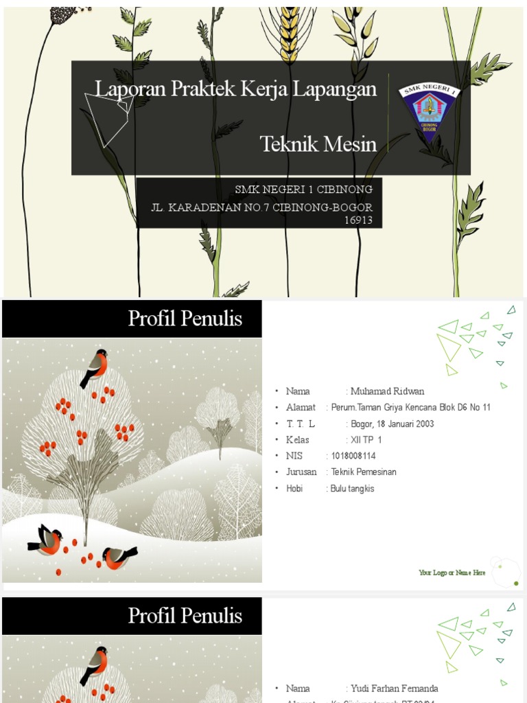 Laporan Praktek Kerja Lapangan | PDF Laporan Praktek Kerja Lapangan | PDF