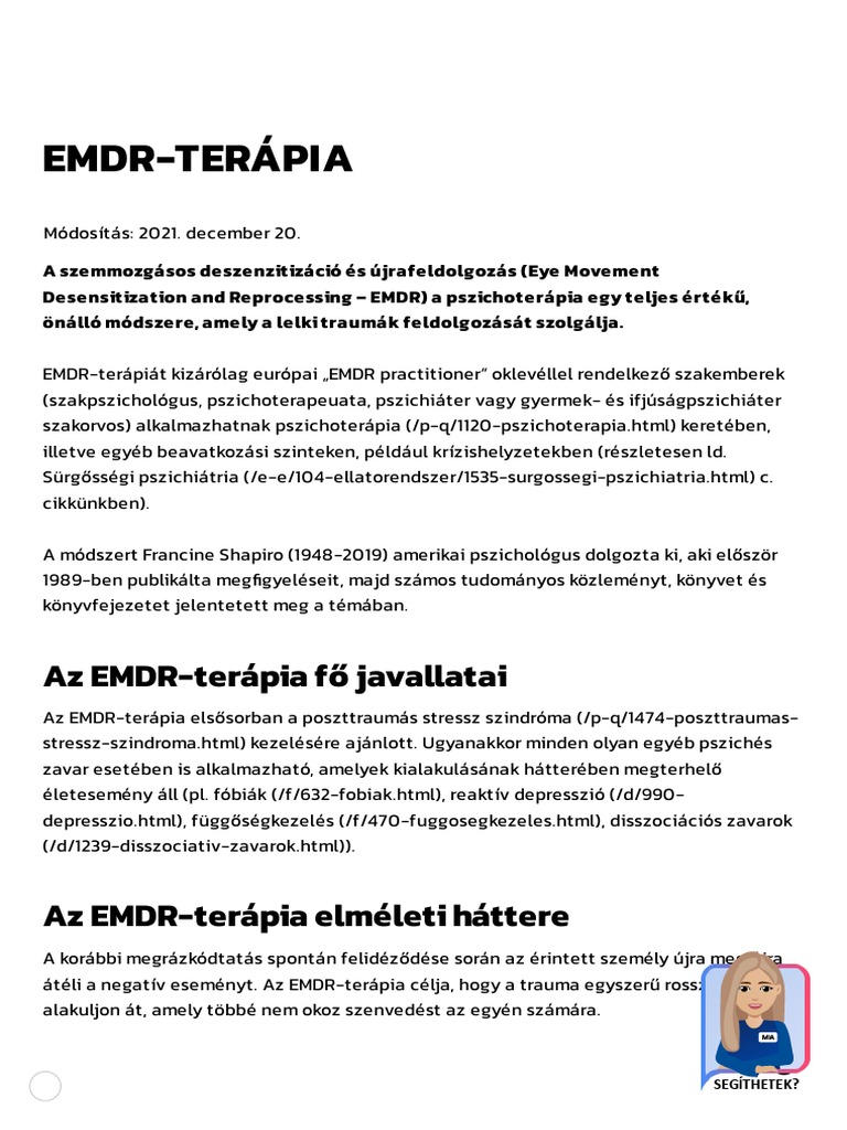 EMDR Terápia | PDF