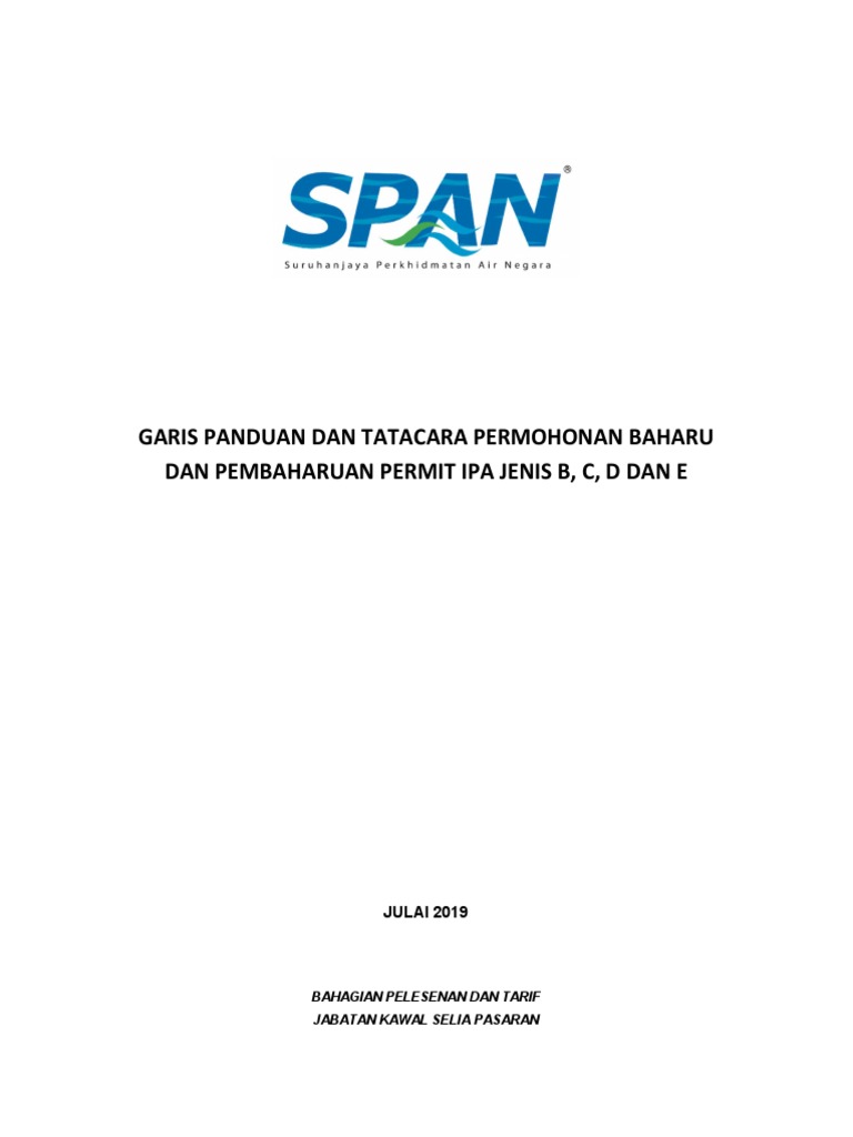 Jenis Permit SPAN | PDF