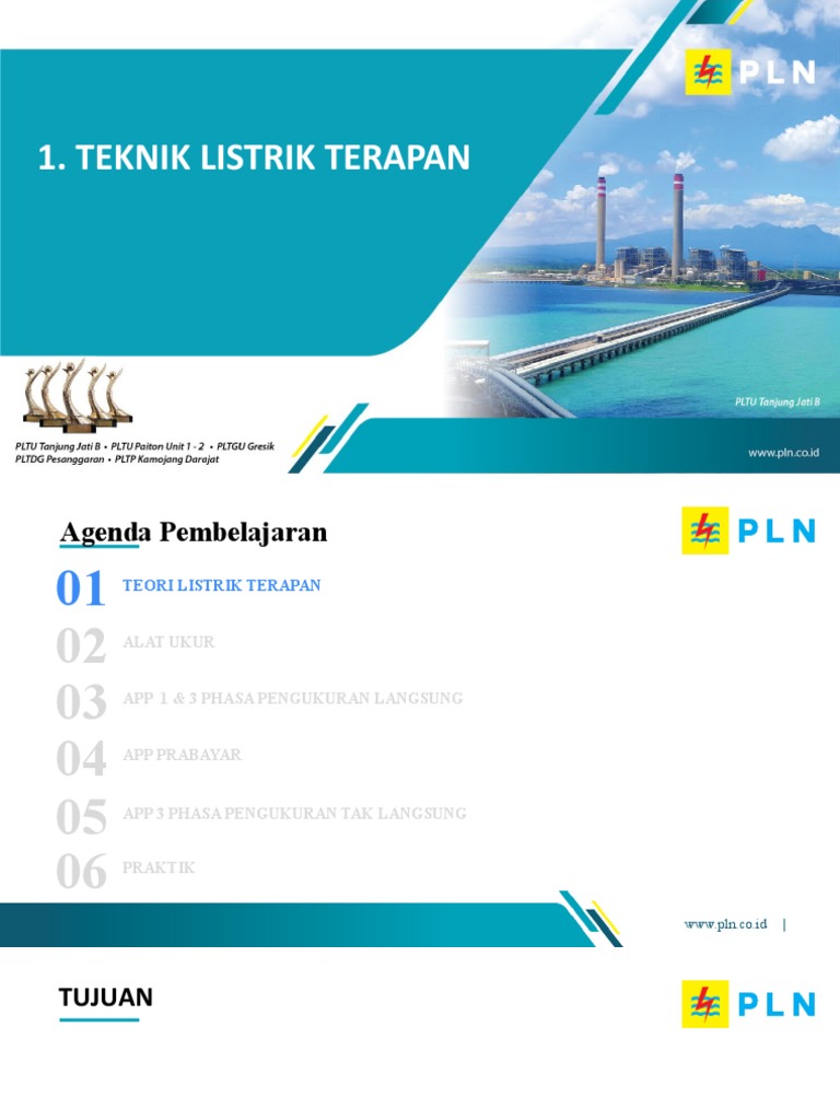 Teori Listrik Terapan Rangkaian 3 Phase (Update Template) | PDF
