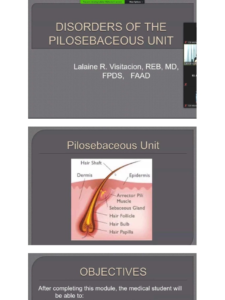 Disorders of the Pilosebaceous Unit | PDF | Integumentary System ...