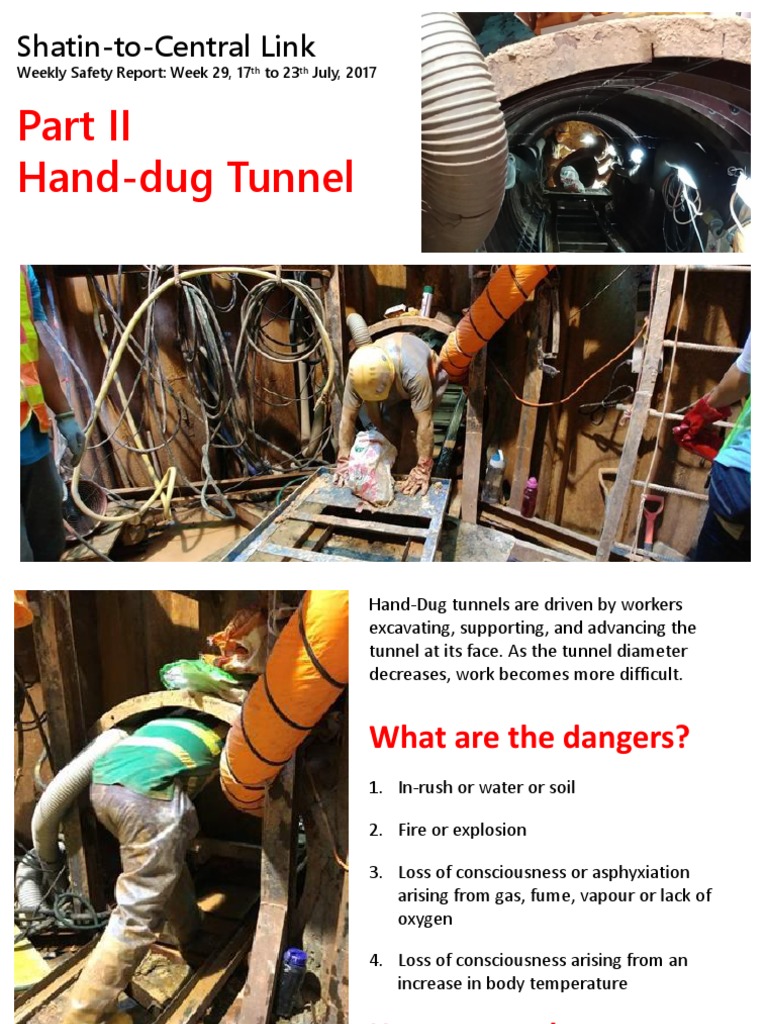 Working Hand Dug Tunnels | PDF | Technology & Engineering