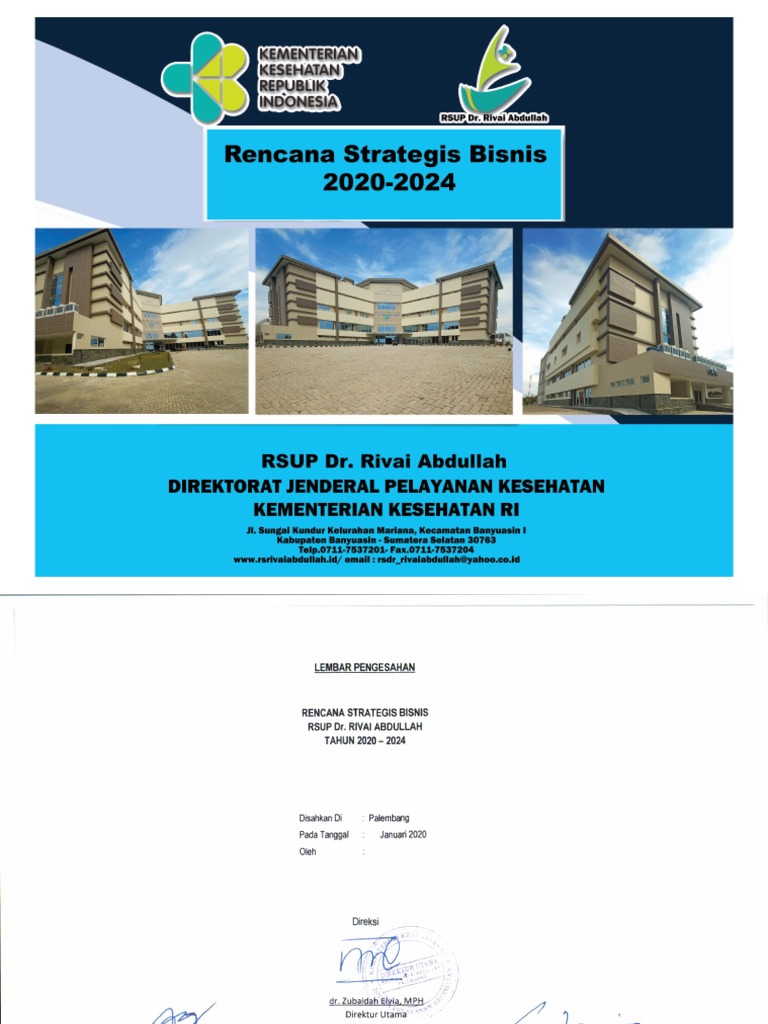 RSB RSUP Dr. RIVAI ABDULLAH 2020 2024 | PDF
