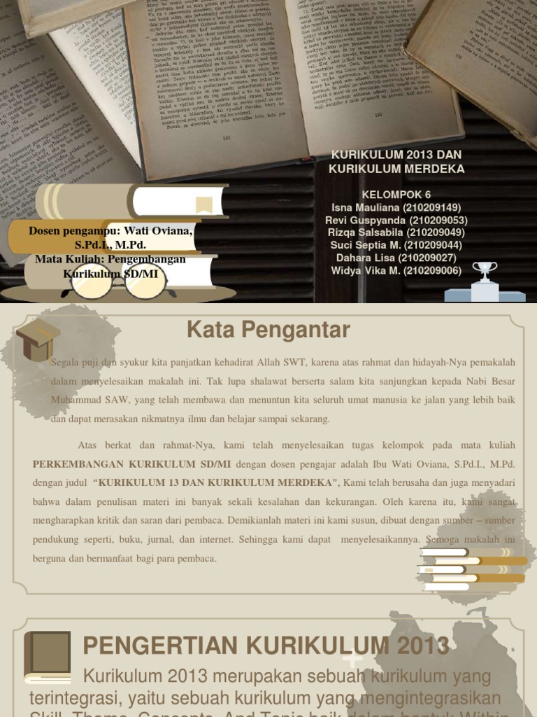 Kurikulum K 13 Dan Kurikulum Merdeka. | PDF