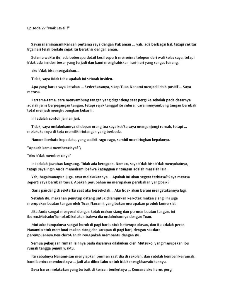 Inkya No Boku Ni Batsu Game ch27 | PDF | Griya & Taman