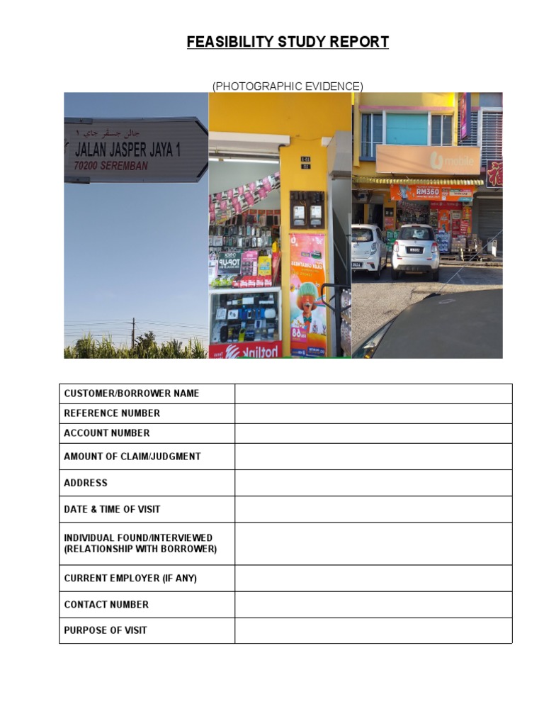 FS Report Templates | PDF