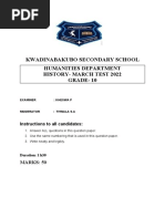 Bantu Eduction Research Question | PDF | Interview | Apartheid