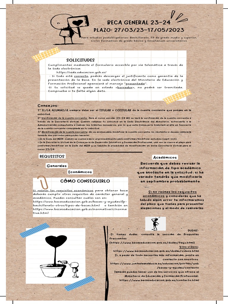 CANVA - Infografía Beca General | PDF | Desarrollo profesional