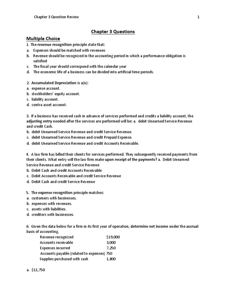 Acc 300 - Revision 1 | PDF | Debits And Credits | Expense