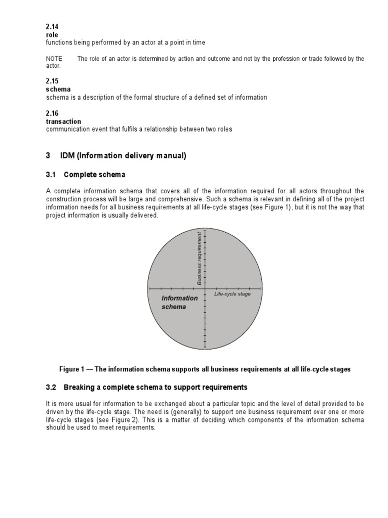 3 IDM (Information Delivery Manual) : ISO 29481-1:2010 (E) | PDF ...