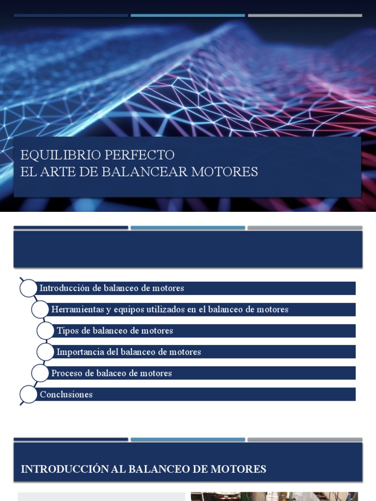 Balanceo de Motores | PDF