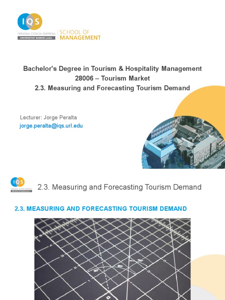 2.3. Measuring, Modelling and Forecasting Tourism Demand | PDF ...