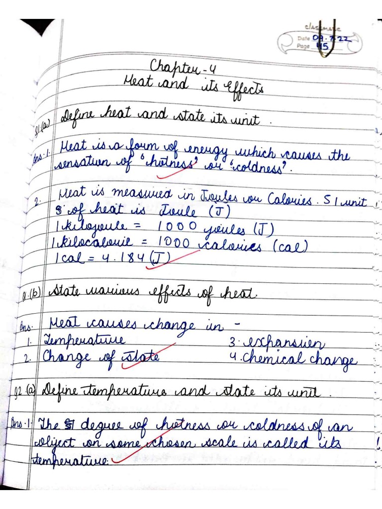 Science Qa Chapter 4 | PDF