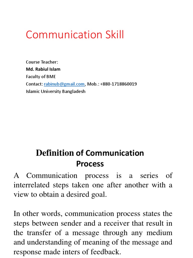 Lecture 2 | PDF | Communication | Code