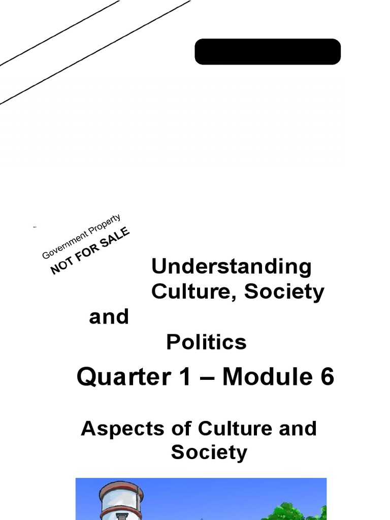 Ucsp q1 Mod6 Aspectofculture v2 | PDF | Learning | Cognition