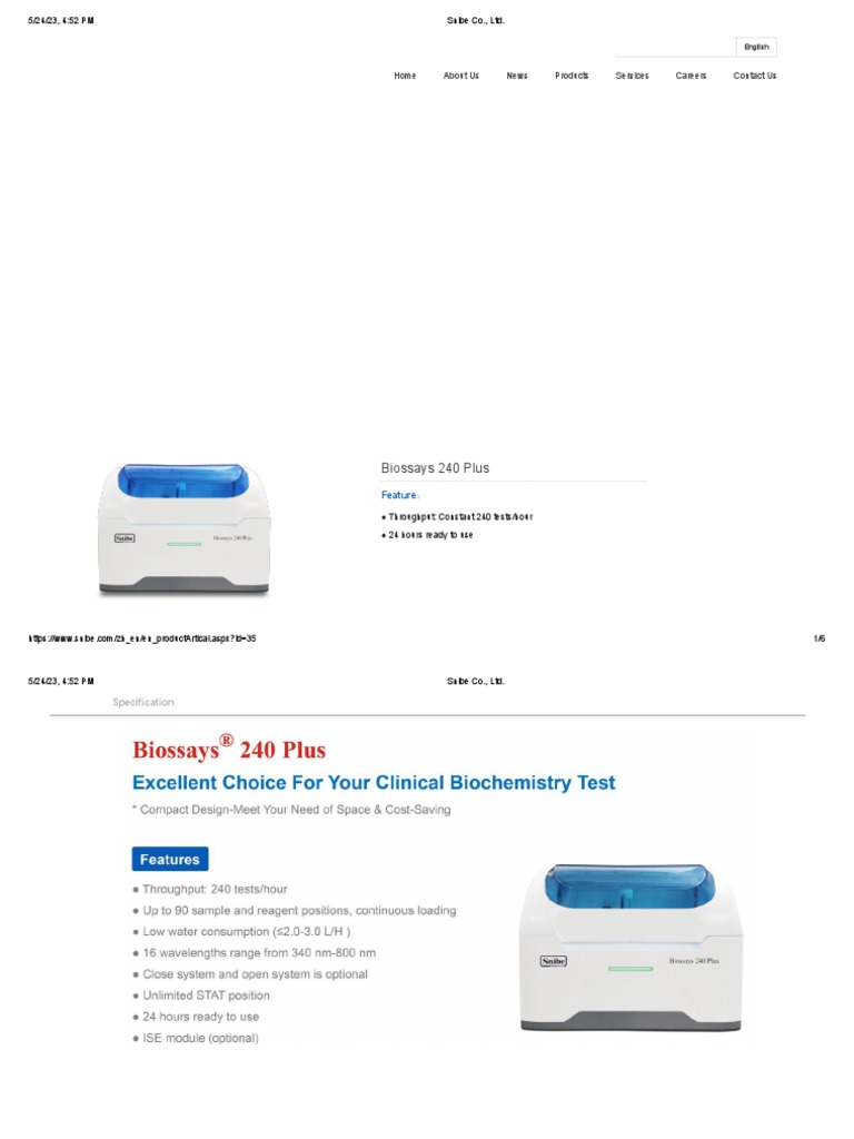 Bioassay 240 Plus | PDF | Computing