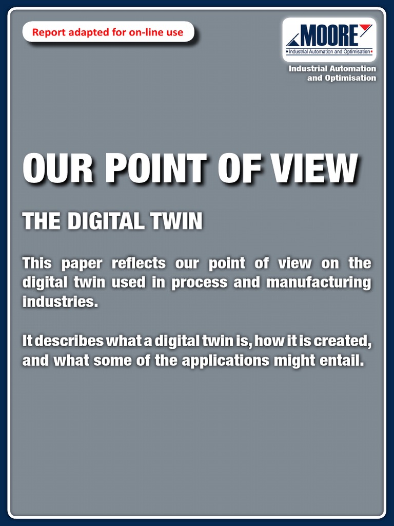 Digital Twin Point of View | PDF | Programmable Logic Controller | Simulation