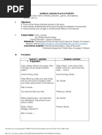 Analyzing Johnson's Courageous Sonnet | PDF | Poetry | Creative Commons ...