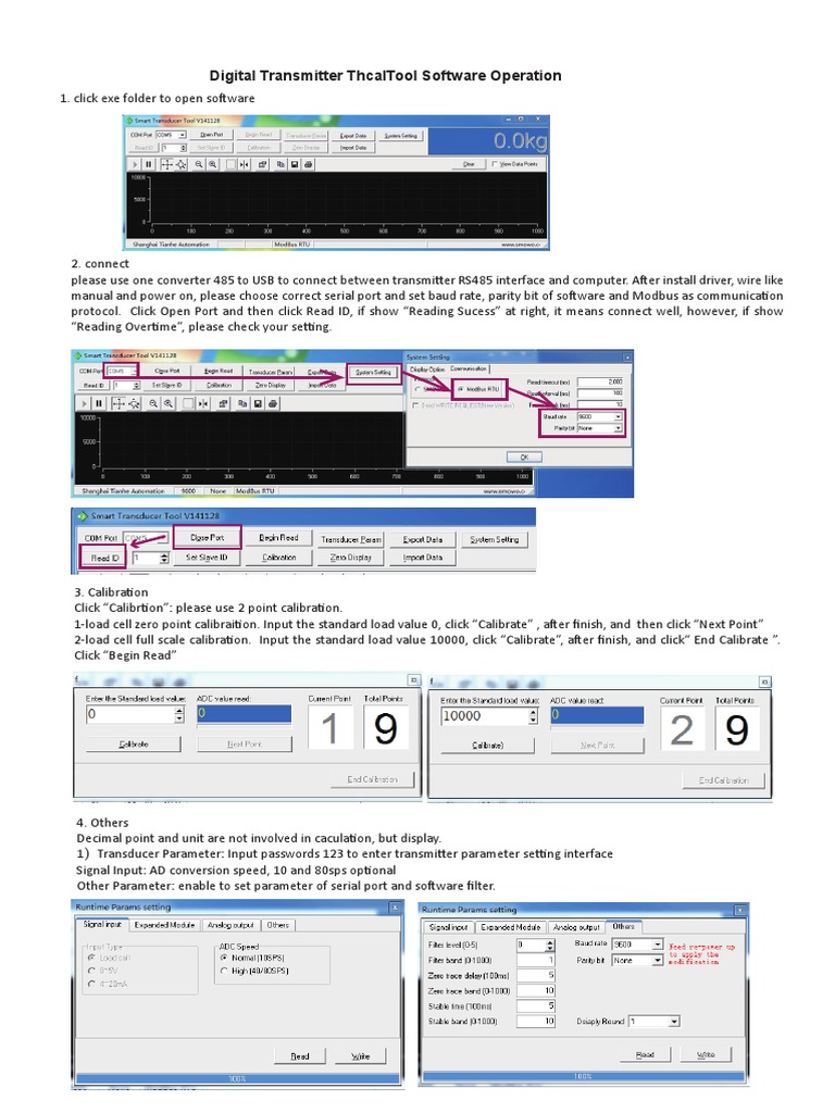 Thcall Operation RW-ST01D and RW-GT01D | PDF | Input/Output | Parameter (Computer Programming)
