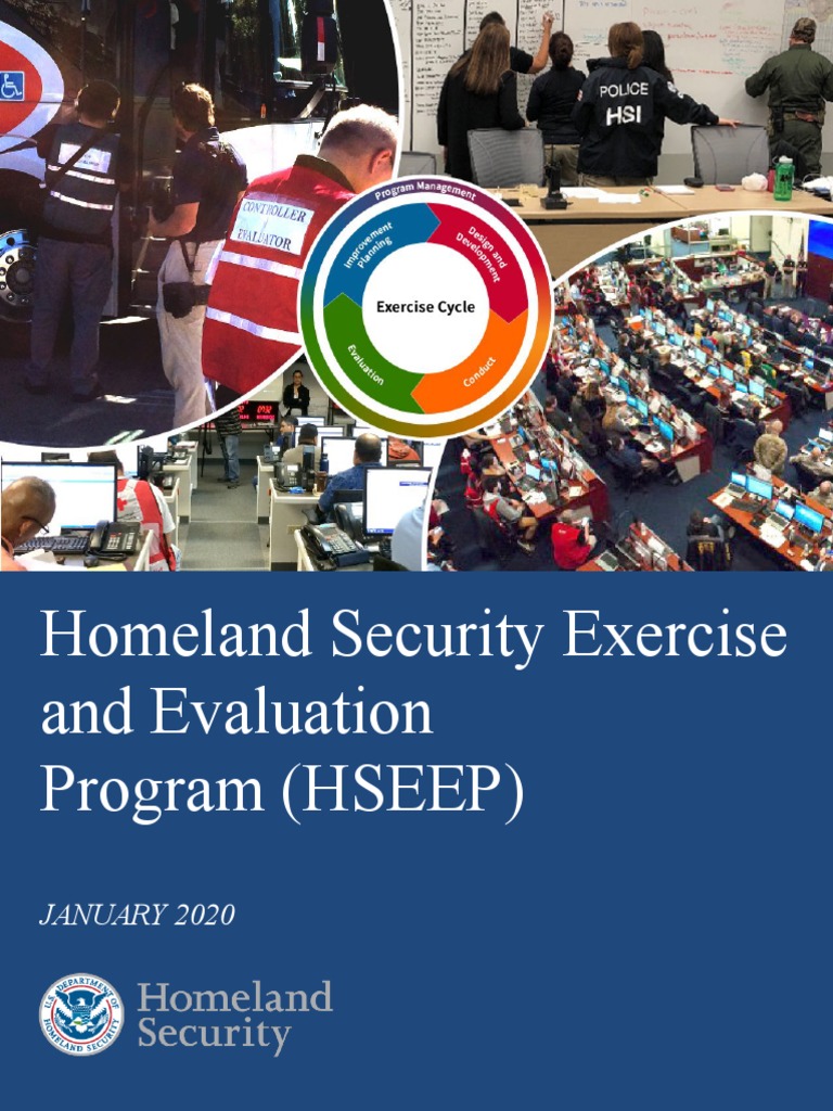 Homeland Security Exercise and Evaluation Program Doctrine 2020 ...