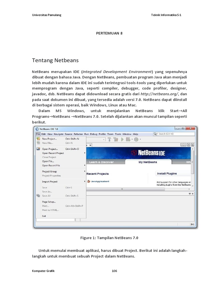 Netbeans Shape | PDF