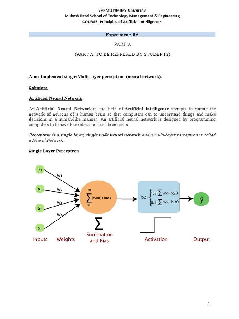 I008 Khemal Experiment-8-PAI | PDF | Artificial Neural Network | Computational Science