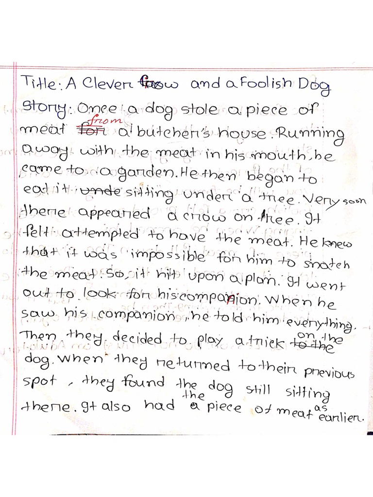 Clever Crow Story | PDF