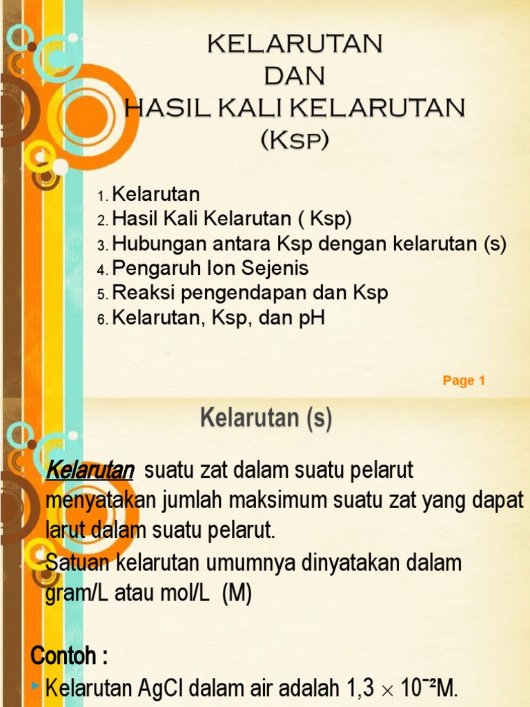 Materi KSP | PDF