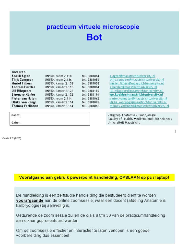 VM Bot Handleiding JH2021nieuw | PDF