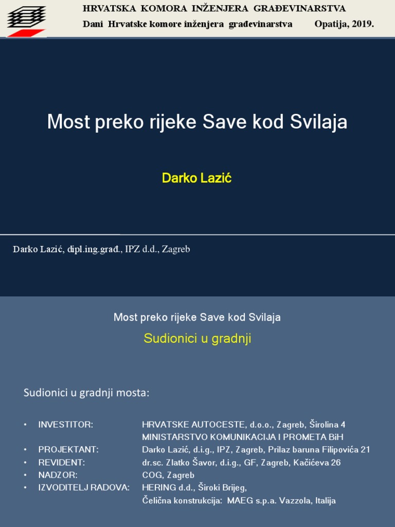 12.4. Most preko rijeke Save kod Svilaja | PDF