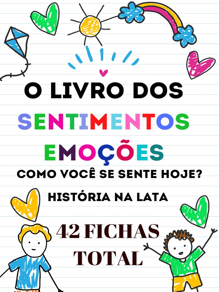 o Livro Dos Sentimentos Emoções (3) | PDF | Emoções | Sentimento