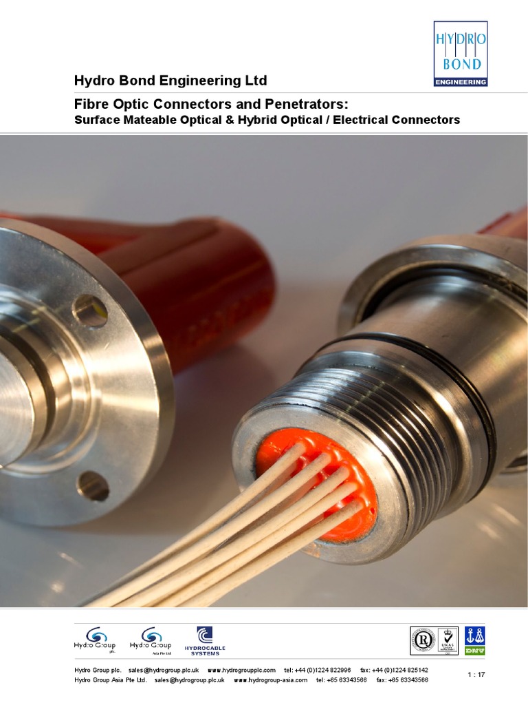 Fibre-Optic-Connectors-Penetrators | PDF | Electrical Connector ...