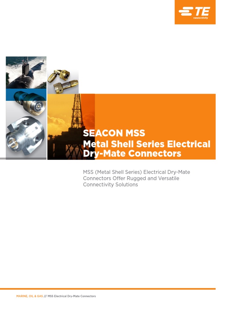 MSS Electrical Dry-Mate Connectors | PDF | Electrical Connector | Ac ...