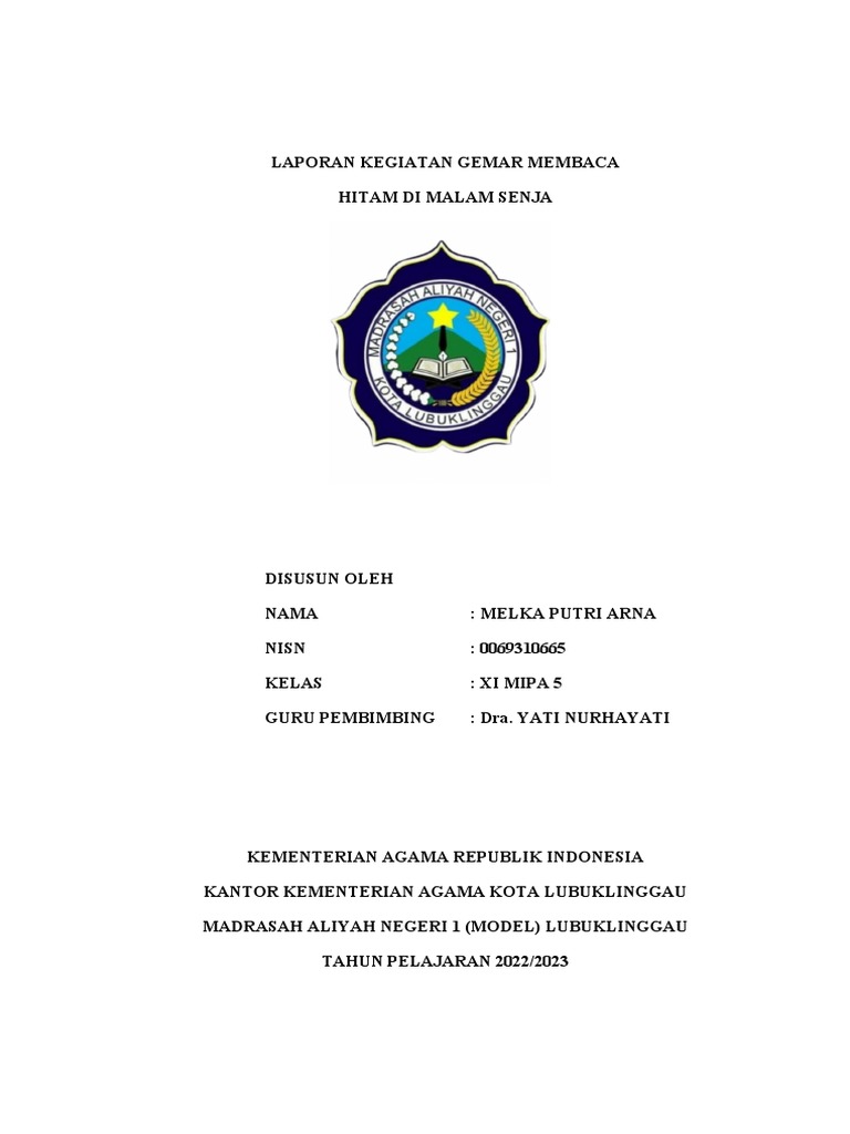 Laporan Kegiatan Gemar Membaca | PDF