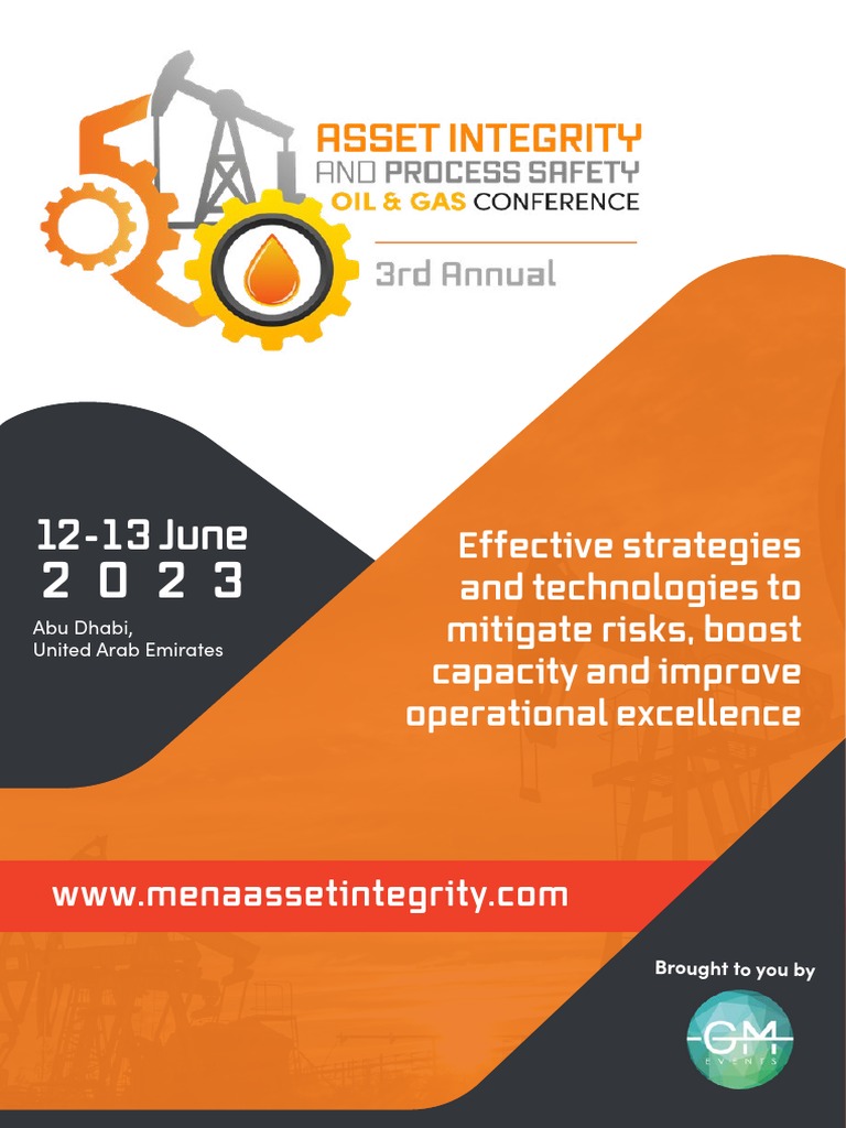 3rd Asset Integrity & Safety Conference | PDF | Reliability Engineering ...