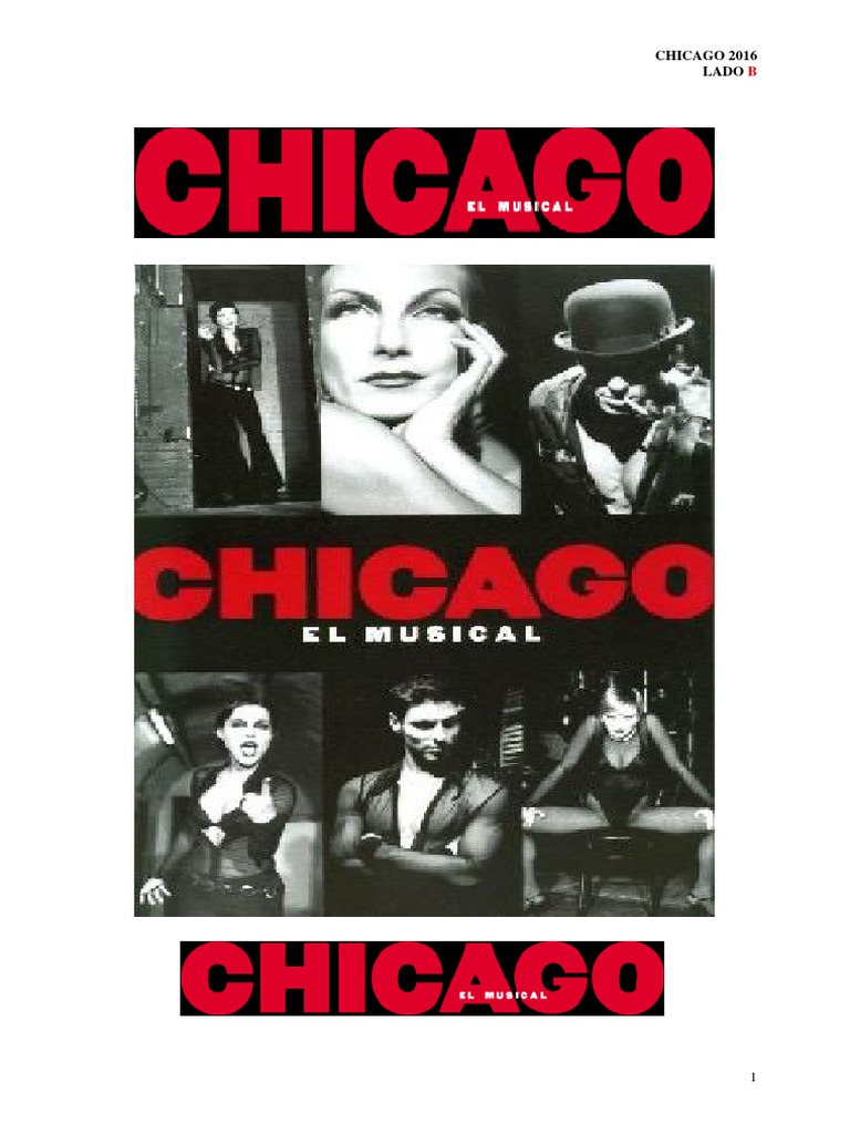 Chicago Libreto (Versión Corregida) | PDF | Amor