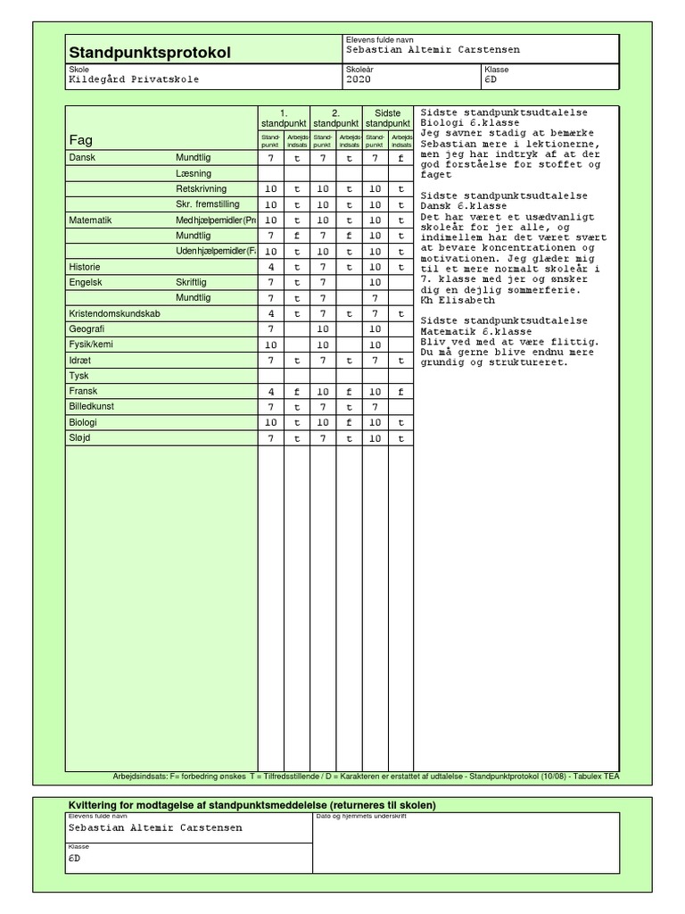 Standpunktsprotokol Sebastian Jun21 | PDF