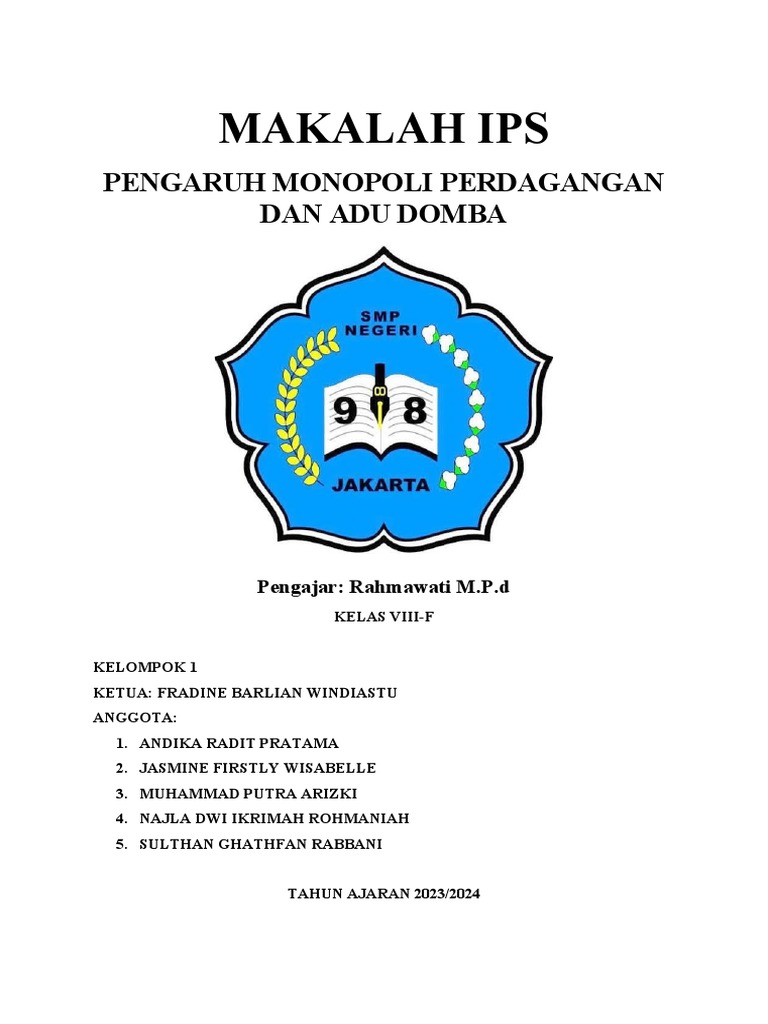 Makalah Ips | PDF