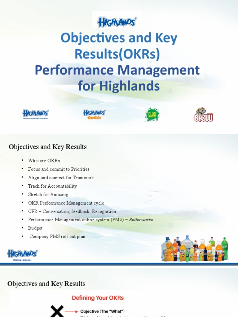 Objectives and Key Results (OKRs) Training | PDF | Goal | Organizational Behavior