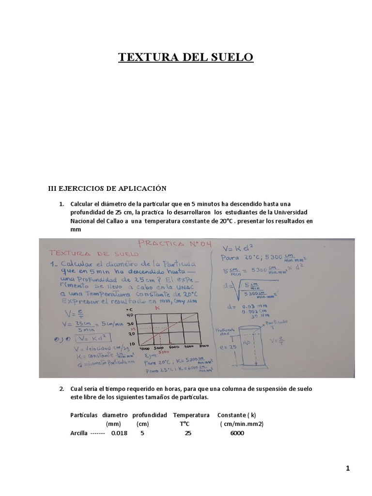Practica EJERCICIOS RESULTOS 4.1 Textura | PDF