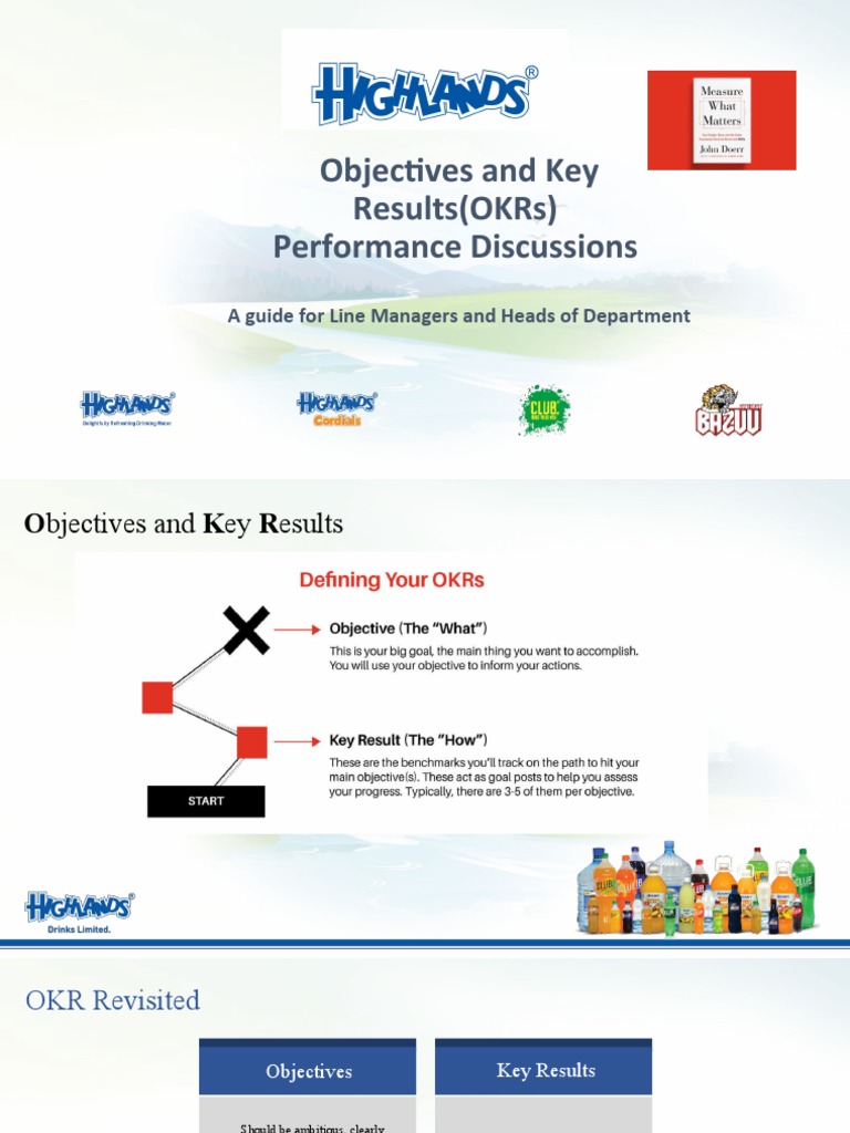 Okr Performance Management Training Pdf Cognition Business