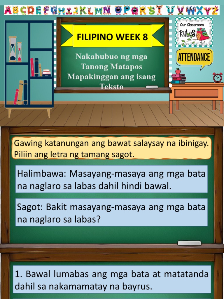 Filipino Q2 W8 | PDF